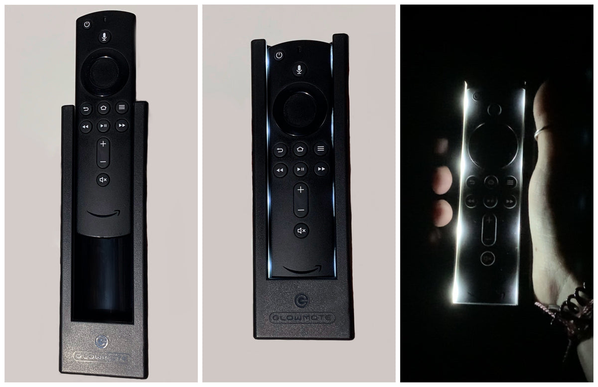 Made for Amazon Fire TV Remote (2nd Gen+), Lighted Fire TV Remote Case ...